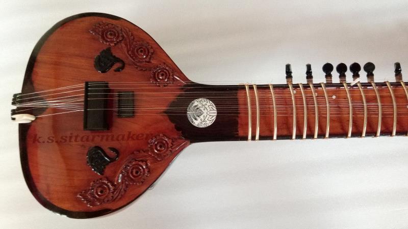 Buy Deluxe sitar From K S Sitarmaker, Miraj, Maharashtra (India)
