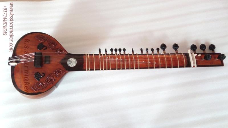 Buy Deluxe sitar From K S Sitarmaker, Miraj, Maharashtra (India)